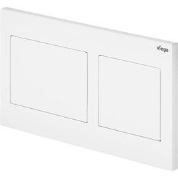 Viega WC Bet&auml;tigungsplatte VfS 21 832483 8611.1 aus Kunststoff in wei&szlig; matt