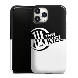 DeinDesign iPhone 11 Pro Handy Panzer Handyh&uuml;lle robuste Outdoor H&uuml;lle Schutzh&uuml;lle gl&auml;nzend Merchandise Thw Kiel Handball Tough Case