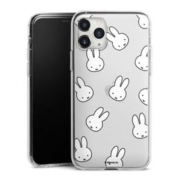 DeinDesign iPhone 11 Pro Max Handy Silikon H&uuml;lle Case transparent Handyh&uuml;lle Muster Miffy Transparent Silikon Case