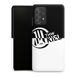 DeinDesign Galaxy A52s 5G Handy Premium Case Smartphone Handyh&uuml;lle Schutzh&uuml;lle matt Merchandise Thw Kiel Handball Premium Case