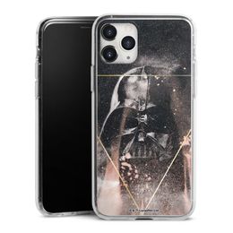 DeinDesign iPhone 11 Pro Max Handy Silikon H&uuml;lle Case transparent Handyh&uuml;lle Star Wars Darth Vader Official Licensed Product Silikon Case
