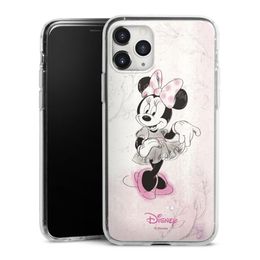 DeinDesign iPhone 11 Pro Max Handy Silikon H&uuml;lle Case transparent Handyh&uuml;lle Vintage Minnie Mouse Disney Silikon Case