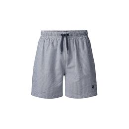 MCS Herren Badeshorts "MCS Bade-shorts MCIrving", grau, Gr. S, Obermaterial: 60% Baumwolle, 40% Polyester, Badehosen