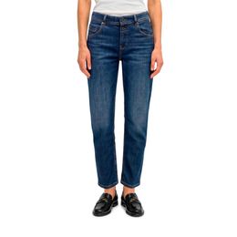 Marc O'Polo MARC O'POLO Damen Boyfriend-Jeans "aus softem Baumwoll-Stretch", blau, Gr. 29, unifarben, Obermaterial: 92% Baumwolle, 6% Elastomultiester, 2%