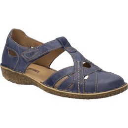 Josef Seibel Damen Sandale "Rosalie 29, dunkelblau", Gr. 41, blau, Obermaterial: 100% Rindsleder Leather cow., Schuhe