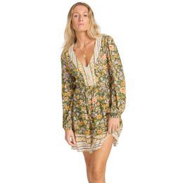 Billabong Damen Minikleid "New Dawn", gr&uuml;n, Gr. XL, Obermaterial: 100% Viskose., Kleider