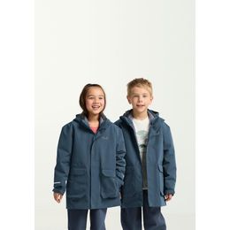 Jack Wolfskin Kinder 3-in-1-Funktionsjacke "3IN1 CANVEY KIDS", blau, Gr. 164, Obermaterial: 100% Polyester. Futter: 100% Polyester, Jacken, 3-in-1