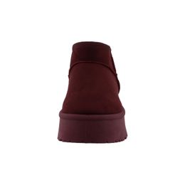 Tom Tailor Damen Stiefel "Tom Tailor Short Boots", Gr. 37, rot, Polyester, unifarben, Schuhe