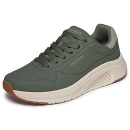 Skechers Herren Sneaker "UNO LITE 2", Gr. 45, gr&uuml;n, Lederimitat, Schuhe, Schn&uuml;rschuh, Freizeitsneaker, Halbschuh mit Memory Foam