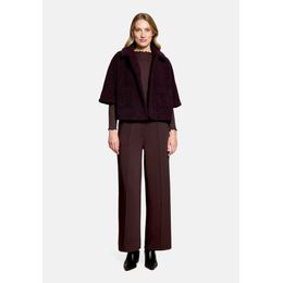 Cartoon Damen Cape "Damen mit aufgesetzten Taschen"schwarz dahlia, Gr. 38, Obermaterial: 100% Polyester, Jacken