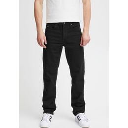 Blend Herren Regular-fit-Jeans "BL-Rock fit", schwarz, Gr. 36, Abriebeffekte, Denim/Jeans, Obermaterial: 98% Baumwolle, 2% Elasthan, Jeans,