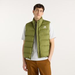 New Balance Herren Steppweste "BOSTON PUFFER VEST"sport gr&uuml;n (gee), Gr. M, Obermaterial: 100% Polyester. Futter: 100% Polyester. Wattierung: 100%