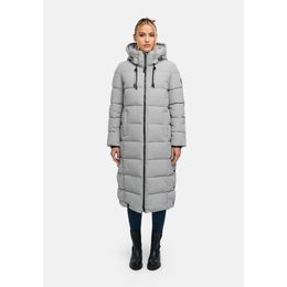 Marikoo Damen Winterjacke "Nadeshikoo XIV"grau, Gr. XL, Obermaterial: 100% Polyester. Innenseite: 100% Polyester. Futter: 100% Polyester. Wattierung: