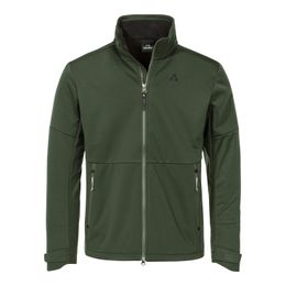 Sch&ouml;ffel SCH&Ouml;FFEL Herren Softshelljackeschwarz jade, Gr. 52, Obermaterial: 100% Polyester. Futter: 100% Polyester, Jacken, wasser- und windabweisend, mit