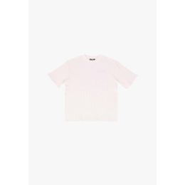 DROPSIZE Herren T-Shirt "Dropsize WAFFLE SHIRT", wei&szlig;, Gr. S, unifarben, 100% Baumwolle, Shirts