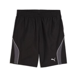 Puma Herren Shorts "SPORT WOVEN SHORTS 8"Puma schwarz, Gr. XXL, unifarben, Obermaterial: 100% Polyamid, Hosen, Regular Fit, f&uuml;r Alltag, mit