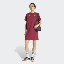 Damen Sweatkleid "FEF OG DRESS", L, N-Gr, rot, adidas Performance, Obermaterial: 52% Baumwolle, 48% Polyester, Kleider