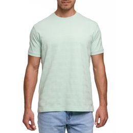 INDICODE Herren T-Shirt "INKihei"queit wave, Gr. L, unifarben, Single Jersey, Obermaterial: 100% Baumwolle, Shirts