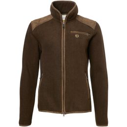 Chevalier Damen Fleecejacke Ashwick Brown (Gr&ouml;&szlig;e: 38)