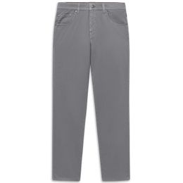 Bugatti Herren 5-Pocket-Hose "Modern Fit", grau, Gr. 38, unifarben, 85% Baumwolle, 12% Polyester, 3% Elasthan, Hosen, Modern Fit Baumwoll-Stretch