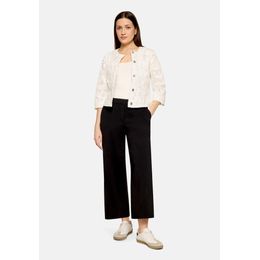 Betty Barclay Damen Jackenblazer "Damen mit 3/4 Arm", wei&szlig;, Gr. 40, Denim/Jeans, Obermaterial: 71% Baumwolle, 26% Polyester, 3% Elasthan, Blazer