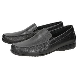 Sioux Herren Slipper "Gilles-H", Gr. 42, schwarz, Obermaterial: 100% Rindsleder Leather cow. 100% Gummi rubber., Schuhe