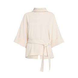 Vera Mont Damen Schlupfbluse "Damen mit Bindeg&uuml;rtel"champagne sorbet, Gr. 40, Cr&ecirc;pe, Obermaterial: 96% Polyester, 4% Elasthan, Blusen