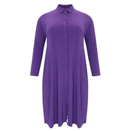 Yoek Blusenkleid 'Dolce' Damen Gr&ouml;&szlig;e 46/48 lila Sommerkleid