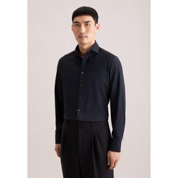 Seidensticker Herren Businesshemd "Schwarze Rose", schwarz, Gr. 41, unifarben, 80% Polyamid, 20% Elasthan, Hemden, X-Slim 1/1 Kentkragen Uni