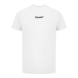 Dsquared2 Wei&szlig;es T-shirt Mit Kleinem Signature-logo