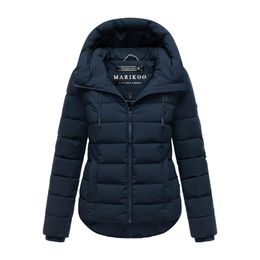 Marikoo Damen Steppjacke Tayenaa mit Kapuze & warmem Fleecefutter