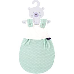 Tr&auml;umeland TR&Auml;UMELAND Baby Babyschlafsack "Au&szlig;enschlafsack P&uuml;nktchen mint", gr&uuml;n, Obermaterial: 100% Baumwolle, Schlafs&auml;cke