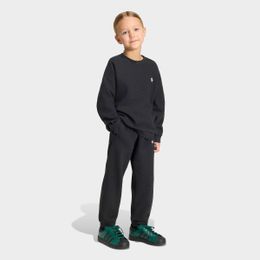 M&auml;dchen Trainingsanzug "JOGGER SET", schwarz, Gr. 104, adidas originals, Obermaterial: 52% Polyester, 48% Baumwolle, Sportanz&uuml;ge, f&uuml;r Kinder,