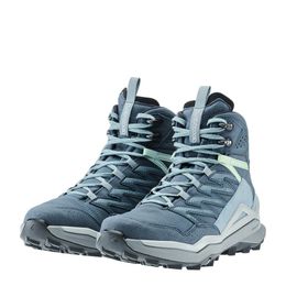Lowa Damen Wanderschuh "MADDOX PRO GORE-TEX MID WS", Gr. 39,5, blau, Synthetik, Textil, Schuhe, wasserdicht, winddicht,atmungsaktiv dank GORE-TEX