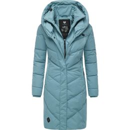 Ragwear Damen Steppmantel "Natalka", blau, Gr. XS, Au&szlig;enmaterial: 100% Polyester. Innenfutter: 100% Polyester. Wattierung: 100% Polyester, M&auml;ntel,