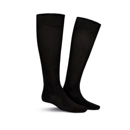 Kunert Herren Kniestr&uuml;mpfe "RICHARD", Gr. 39, schwarz, Obermaterial: 98% Baumwolle, 2% Elasthan, Socken, druckfreier Komfortbund