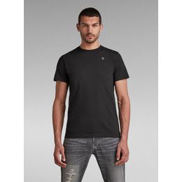 G-Star Raw G-STAR Herren T-Shirt "Base T-Shirt", schwarz, Gr. XXL, Obermaterial: 100% Baumwolle, Shirts