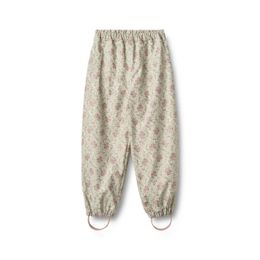 Wheat Jungen Stoffhose "Wheat Rainwear Olo Trousers", rosa, Gr. 110, 55% Polyester, 45% Polyurethan, Hosen