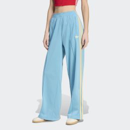 Damen Sporthose "FIREBIRD, LOCKER GESCHNITTEN", blau, Gr. M, adidas originals, Obermaterial: 100% Polyester, Hosen
