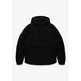 Superdry Herren Steppjacke "CLASSIC EVEREST PUFFER JKT", schwarz, Gr. L, unifarben, Web, Obermaterial: 100% Nylon, Jacken, Kunstfaser, relaxed fit