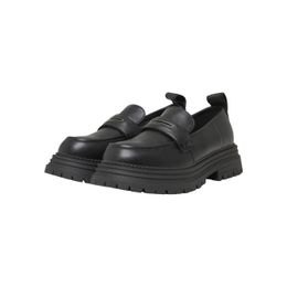 Buffalo Damen Trainingsschuh "Buffalo LENNOX LOAFER - VEGAN NAPPA", Gr. 38, schwarz, Kunstfaser, unifarben, Schuhe