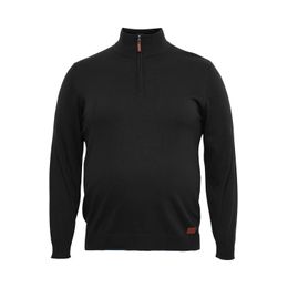 Blend Herren Strickfleece-Pullover "Strickpullover BHRobin Big & Tall", schwarz, Gr. 4XL, Obermaterial: 50% Baumwolle CO. 50% Polyacryl PAN., Pullover