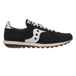 Saucony - "80" Sneaker f&uuml;r Herren, Wildleder (Schwarz)