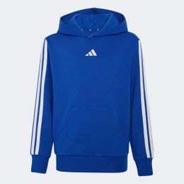 M&auml;dchen Kapuzensweatshirt "J 3S FL HD 225"royal blau, wei&szlig;, Gr. 140, adidas Sportswear, Obermaterial: 71% Baumwolle, 29% Polyester, Sweatshirts