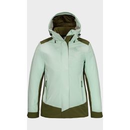 Sch&ouml;ffel SCH&Ouml;FFEL Damen Doppeljacke "3in1 Jacket Style Refoca WMN", gr&uuml;n, Gr. 40, Aussenjacke Oberstoff: 100% Nylon. (Membran: Polyurethan). Futter