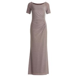Vera Mont Damen Abendkleid "Damen im Glitzer-Look", lila, Gr. 40, Jersey, Obermaterial: 87% Polyamid, 9% Polyester, 4% Elasthan. Futter: 100%