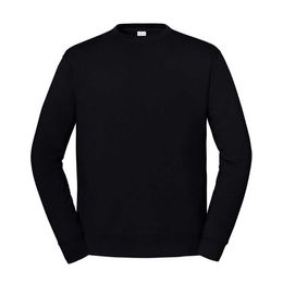 Fruit of the Loom - "Iconic Premium" Sweatshirt f&uuml;r Herren, Eingesetzt (Schwarz)