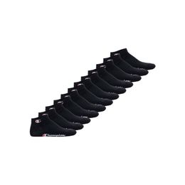 CHAMPION Damen Kurzsocken "Socken 12er Pack", Gr. 35, schwarz, Obermaterial: 71% Baumwolle CO. 23% Polyester PES. 4% Polyamid PA. 2% Elasthan EL.,
