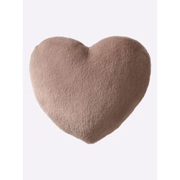 IMPRESSIONEN Kissen, Braun, Gr. 40x45 cm, Dekokissen & H&uuml;llen, Material: Polyester