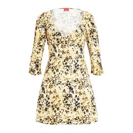 Hugo - Minikleid f&uuml;r Damen (Gelb/Braun)